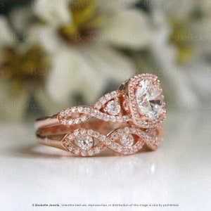 Infinity Crossover Ring - Twisted Knot Wedding Ring Set - Crossover Art ...