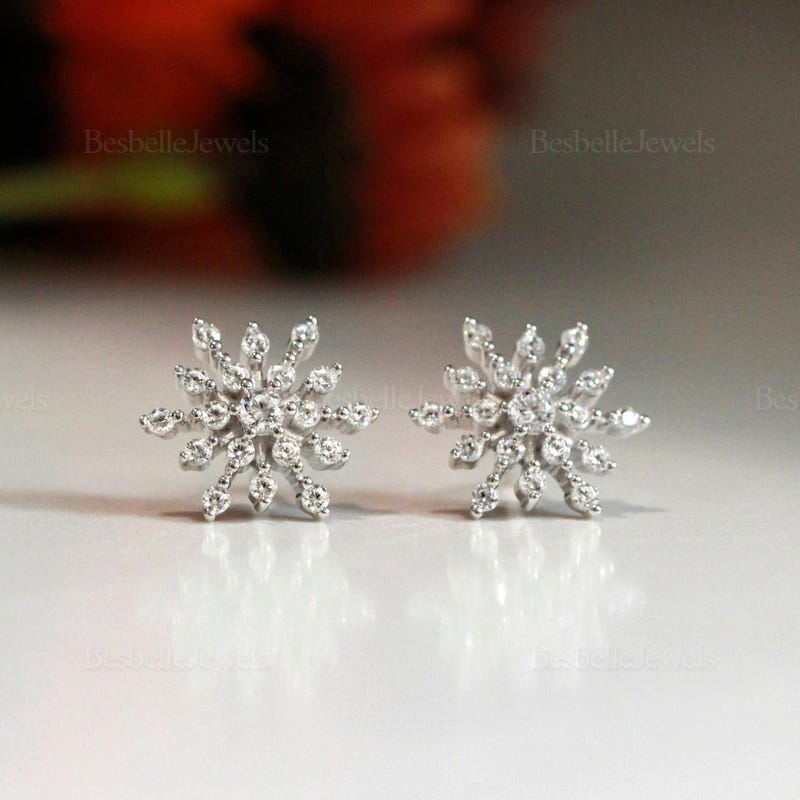 Snowflake Jewelry - Etsy