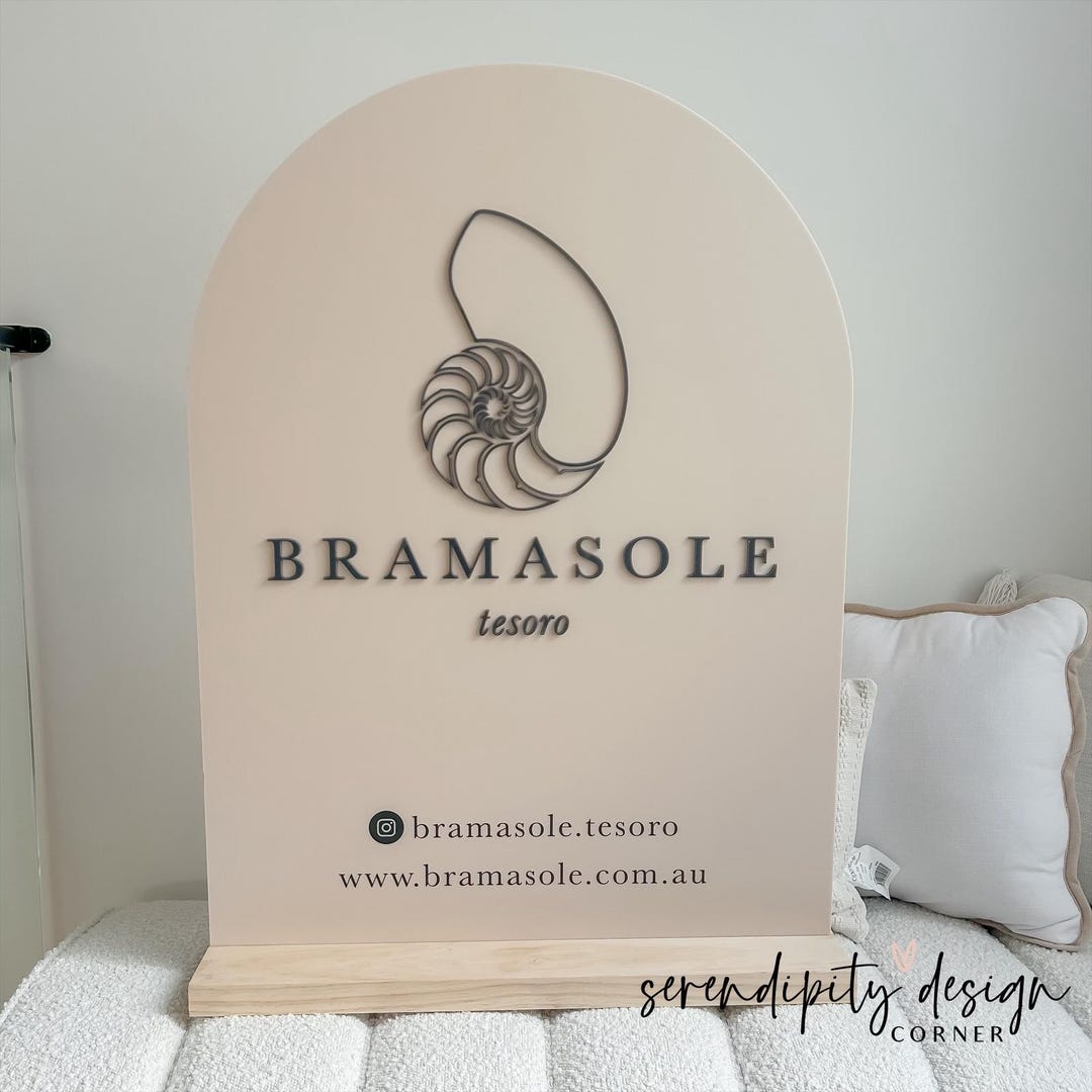 A1 Business Sign | Business Shop Sign | Business Sign With Wooden Base ...