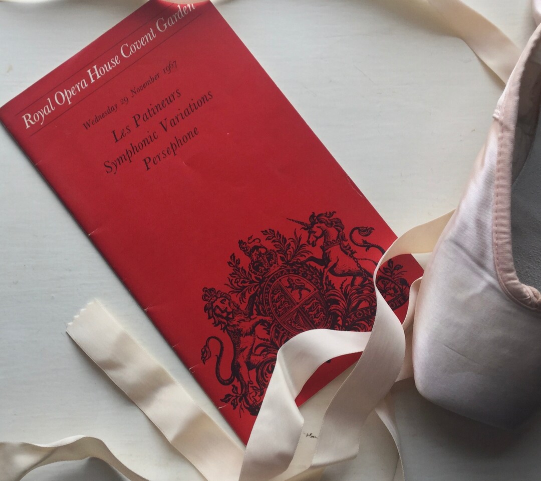 Vintage Ballet Programme - Triple Bill - Les Patineurs, Symphonic ...