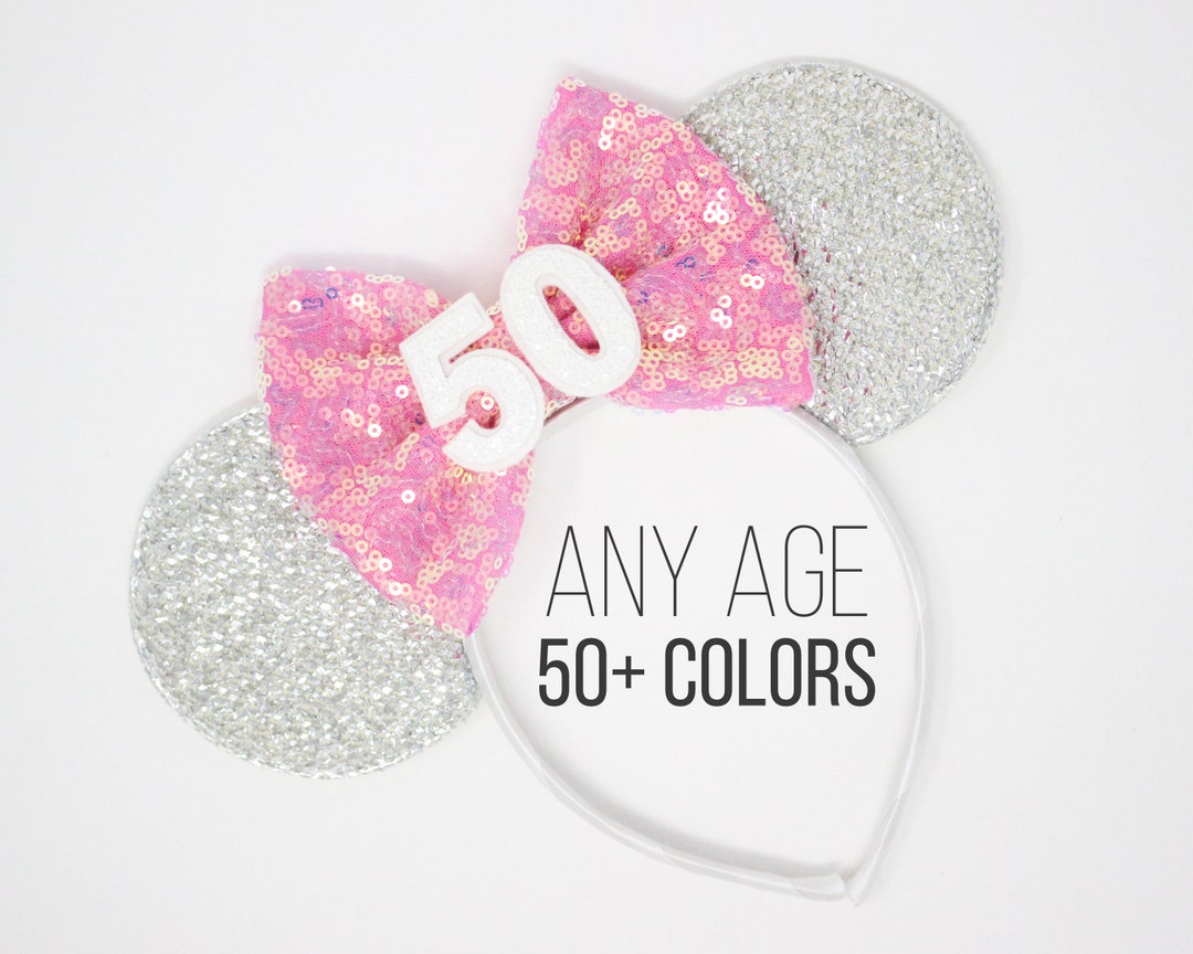 50th Birthday Mouse Ears 50th Birthday Mouse Ears 50th Birthday ...