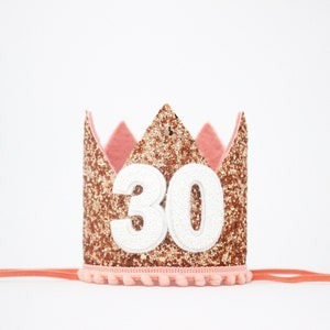 30th Birthday Crown 30th Birthday Gift for Her 30th Birthday Hat 30th ...