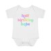 Half Birthday Babe Infant Baby Rib Bodysuit Halfy Birthday Outfit Six ...
