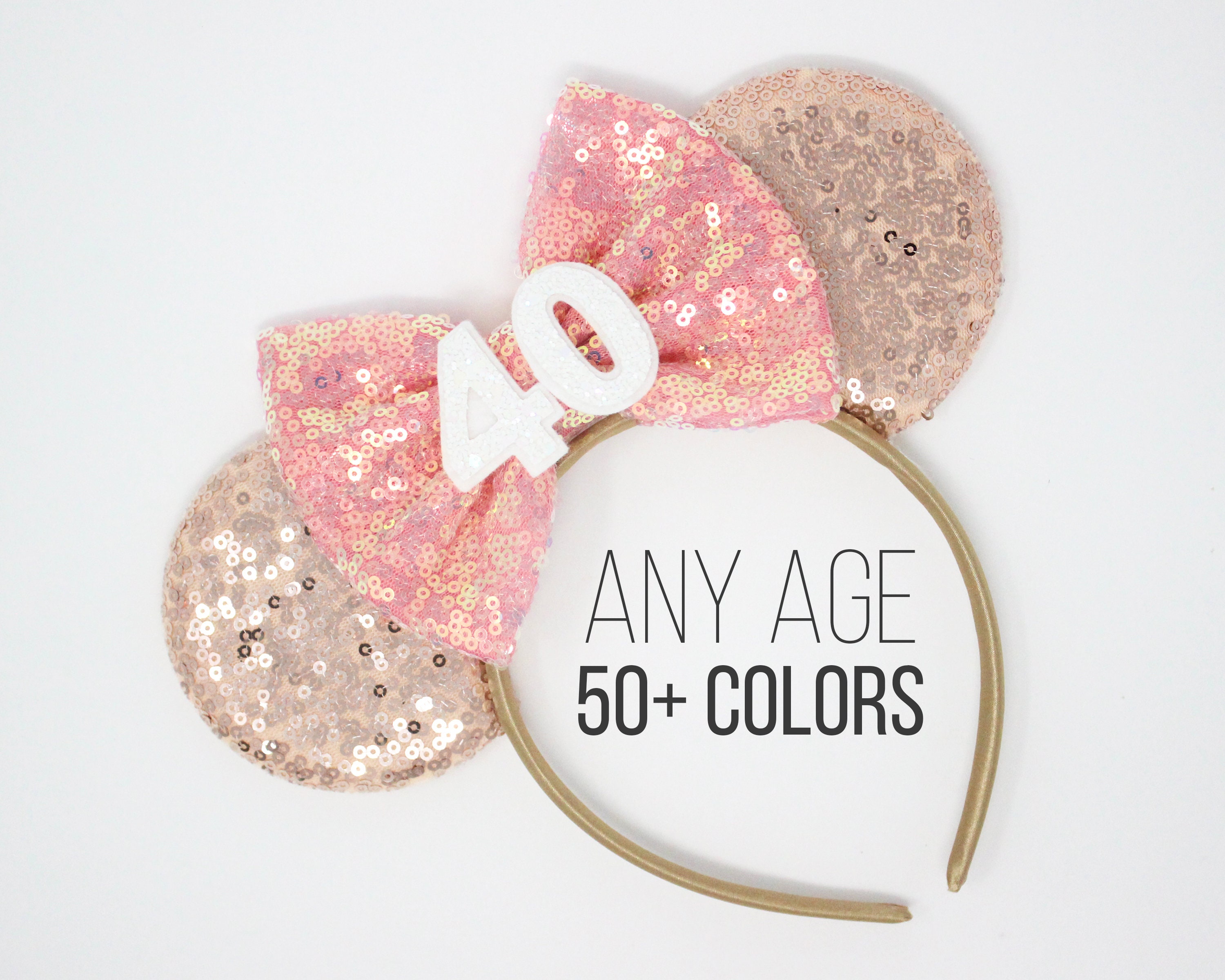 50th Birthday Mouse Ears 50th Birthday Mouse Ears 50th | Etsy