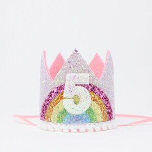 2nd Birthday Crown 2nd Birthday Hat Glitter Crown 2nd - Etsy