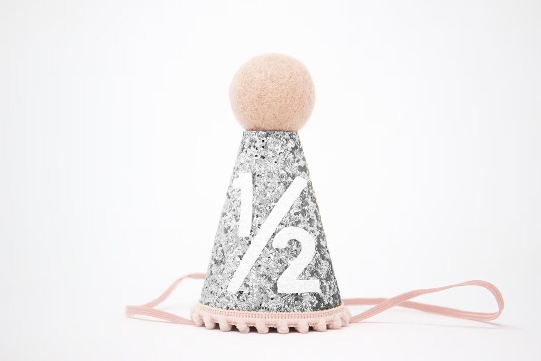 1/2 Birthday Hat Half Birthday Hat Half Birthday Girl Outfit Baby Party ...