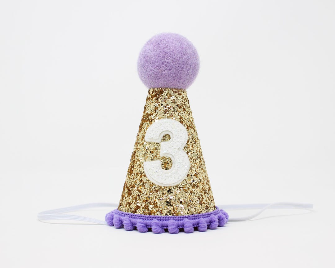 3rd Birthday Party Hat | Third Birthday Hat | 3rd Birthday Girl Outfit ...