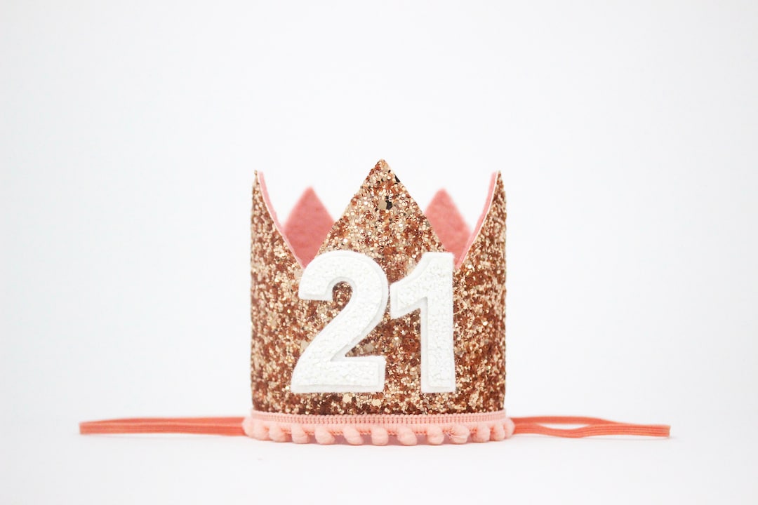 21st Birthday Crown | 21st Birthday Gift for Her | 21st Birthday Hat ...