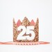 25th Birthday Crown 25th Birthday Gift for Her 25th - Etsy