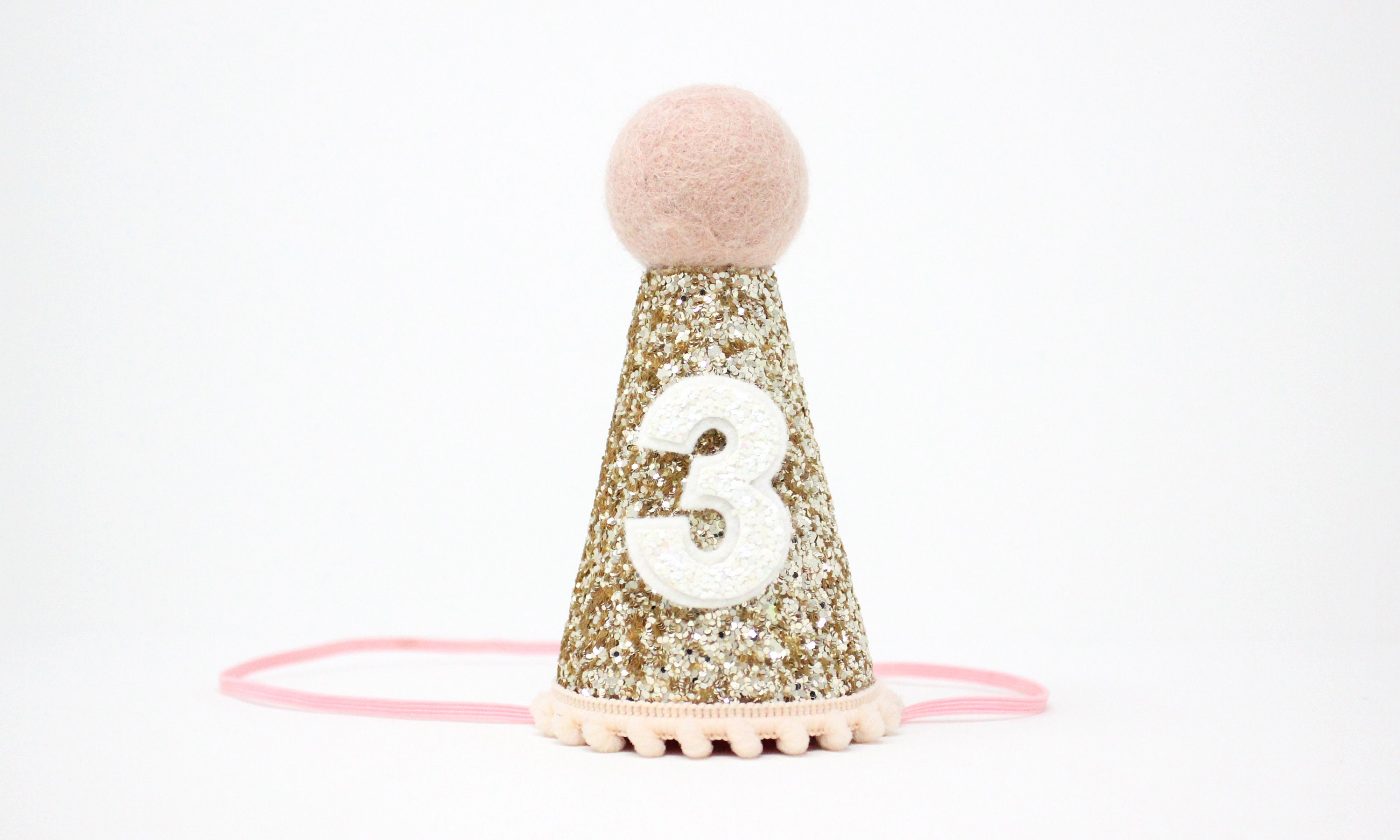 3rd Birthday Hat Girl 3rd Birthday Party Hat 3rd Birthday - Etsy
