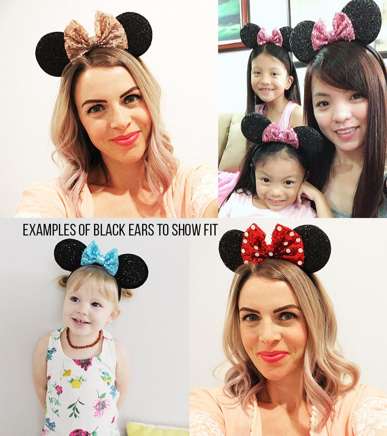 Mouse Ears All Ages Mouse Ear Headband Mouse Ears for - Etsy
