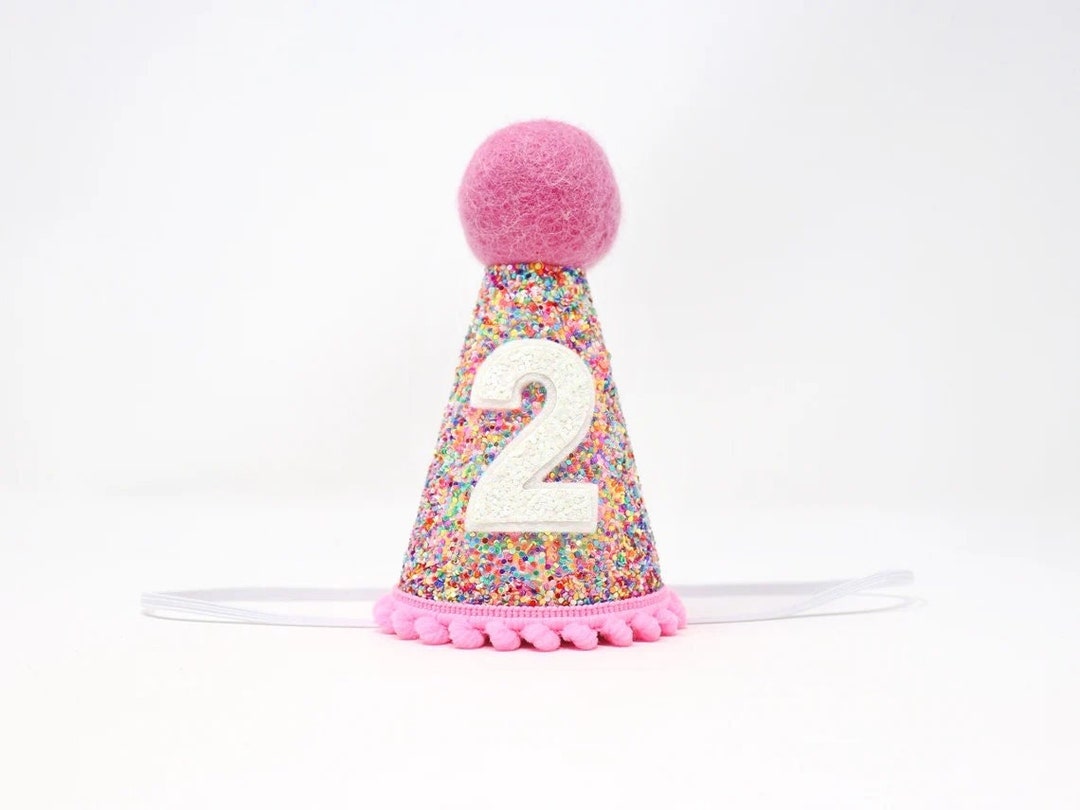 2nd Birthday Hat | Second Birthday Hat | 2nd Birthday Girl Outfit ...