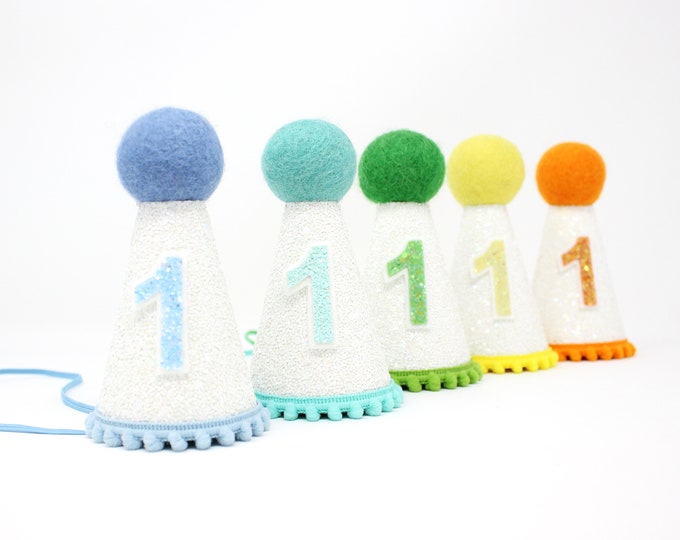 Mini Party Hat Any Color Mini Birthday Hat New Years Party - Etsy