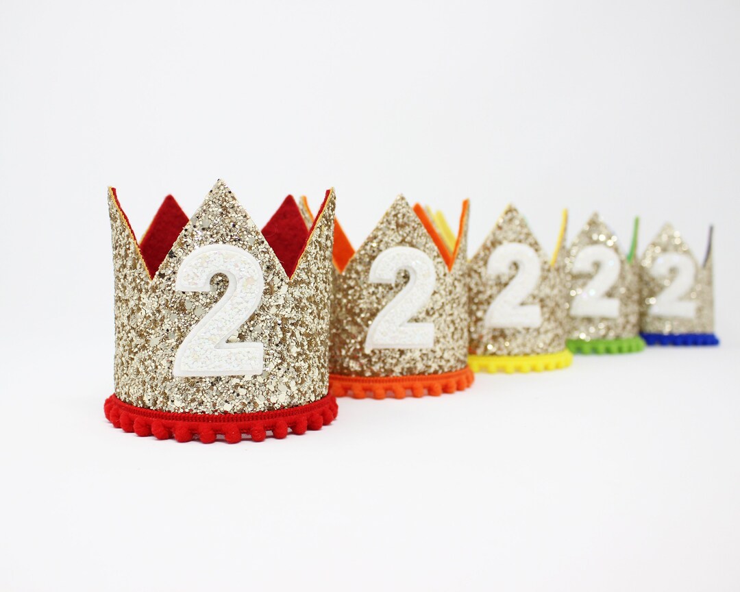 2nd Birthday Crown Second Birthday Crown 2nd Birthday Boy Outfit Second ...