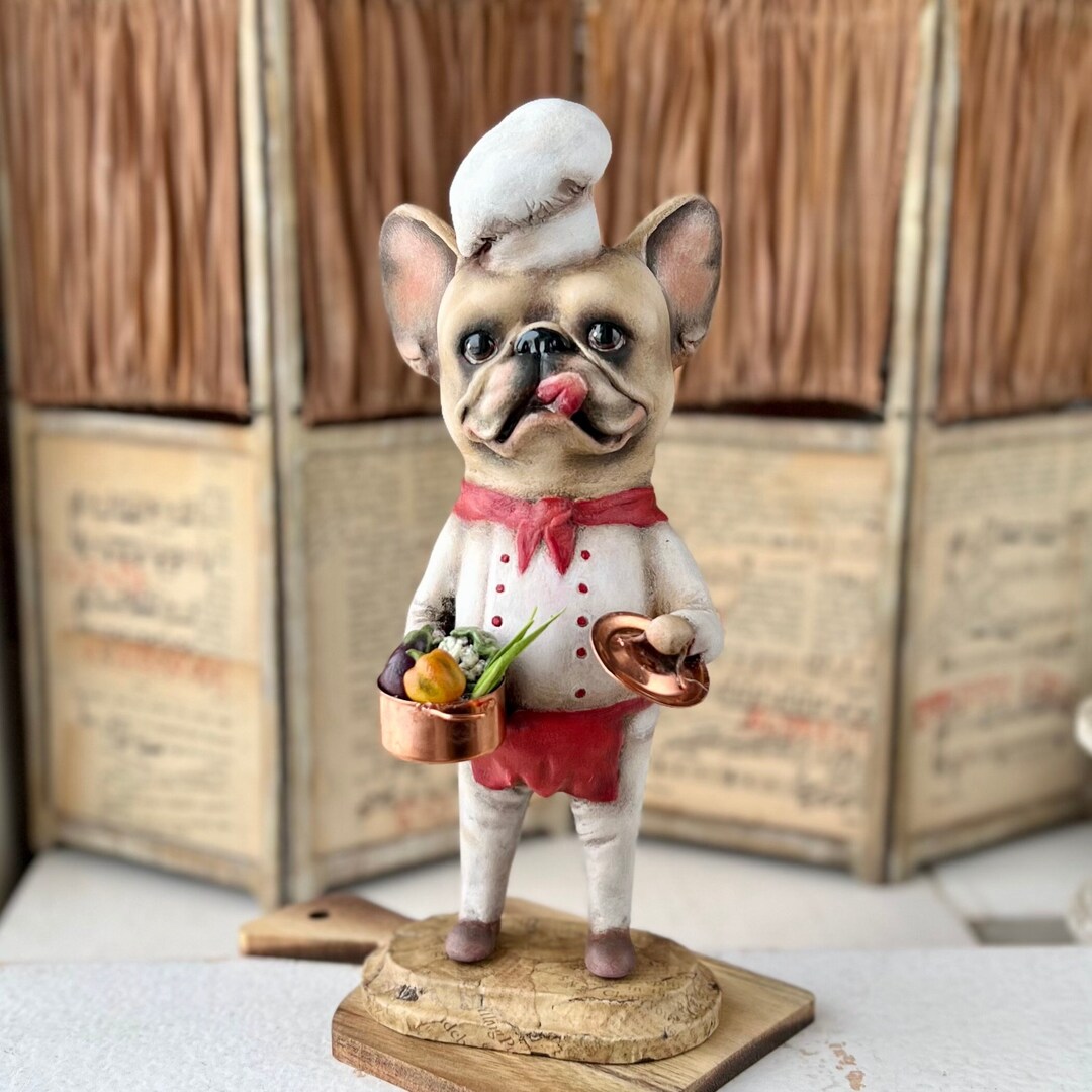 Kitchen Chef French Bulldog - Etsy