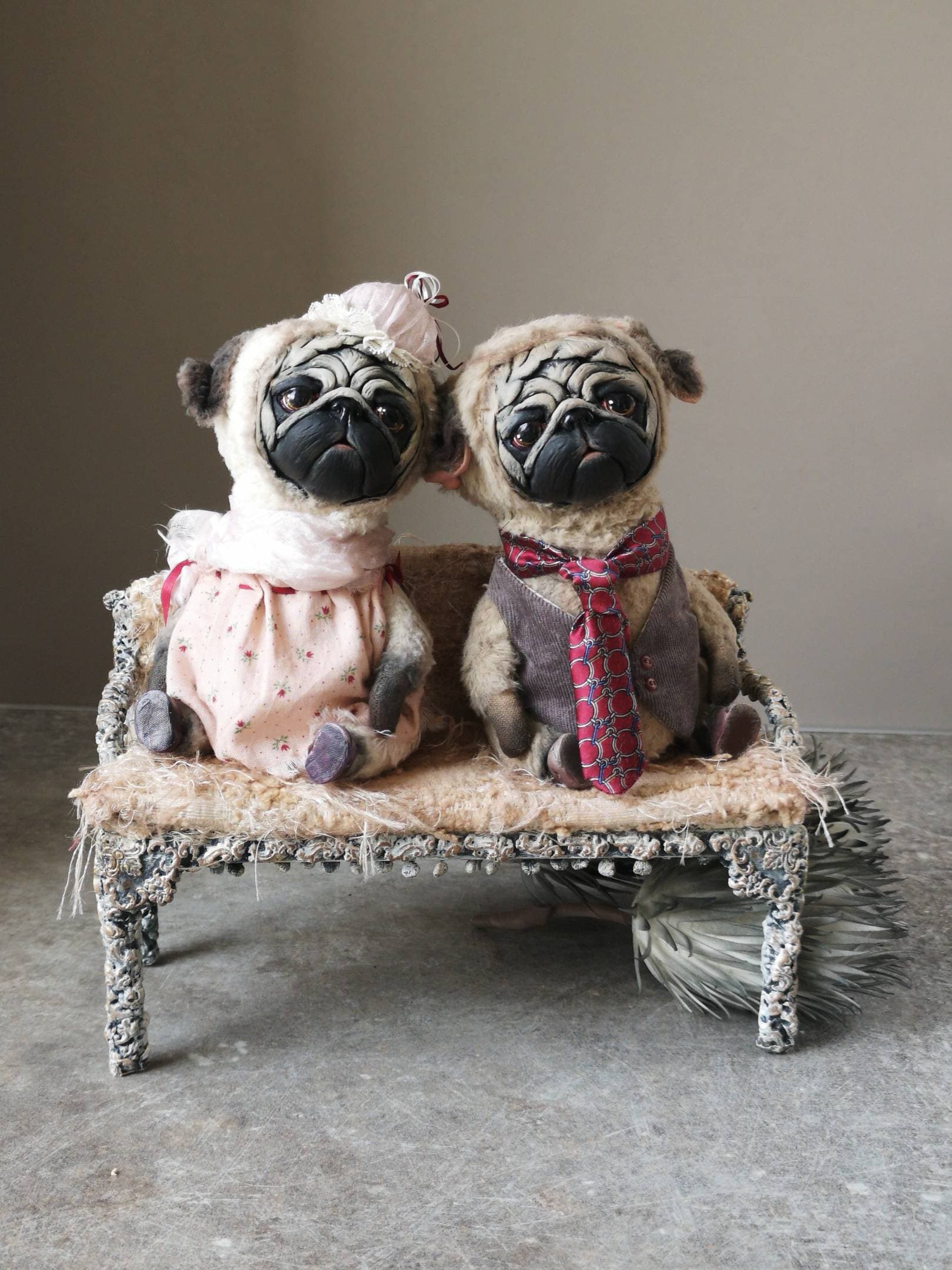 2 BABY PUG DOLLS - Etsy