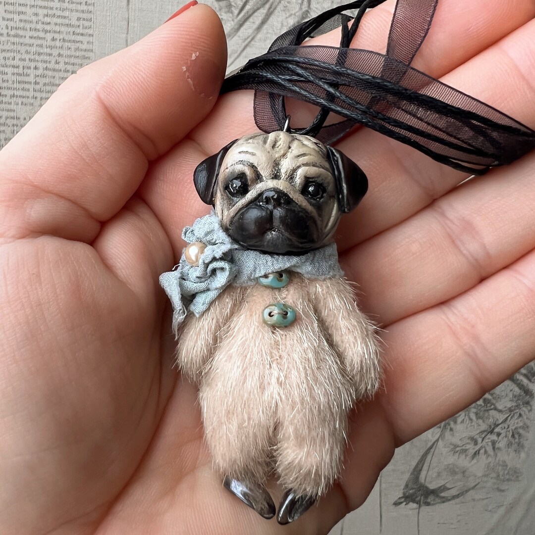 Pug Pendant to Order - Etsy