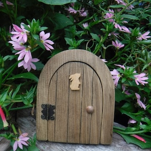 Fairy Door, Rabbit Garden Decoration, Door for Tree, Fairy Door With ...