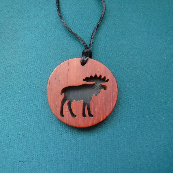 Moose Necklace - Etsy