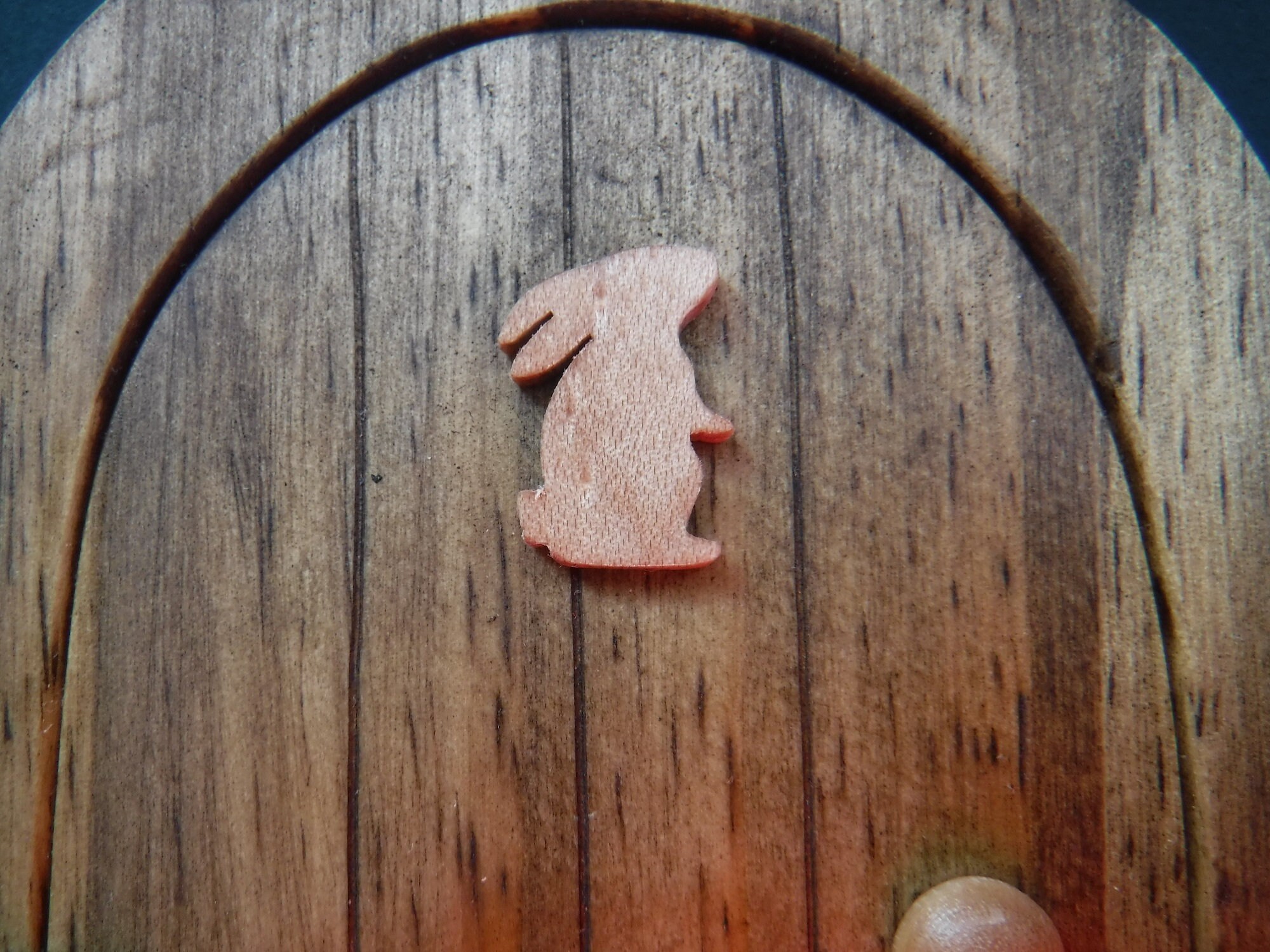 Fairy Door, Rabbit Garden Decoration, Door for Tree, Fairy Door With ...