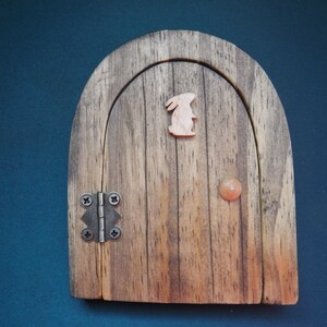 Fairy Door, Rabbit Garden Decoration, Door for Tree, Fairy Door With ...