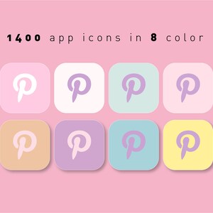 Pastel Aesthetic App Icons Pack for IOS 14 L Candy L 150+ Wallpaper L ...