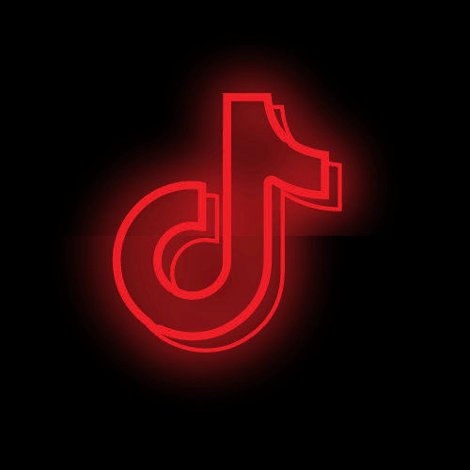 Neon grow Red icons Aesthetic l 5600 App icons Pack for IOS | Etsy