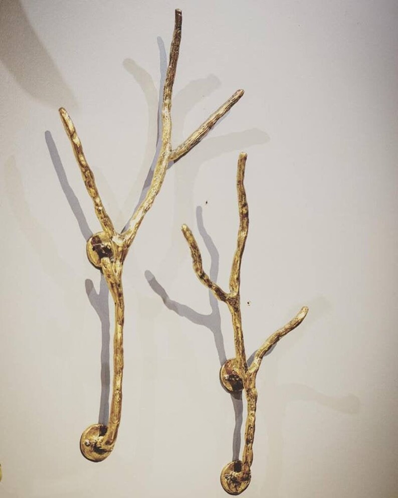 Brass Tree Branch Knob Knob Solid Brass | Etsy