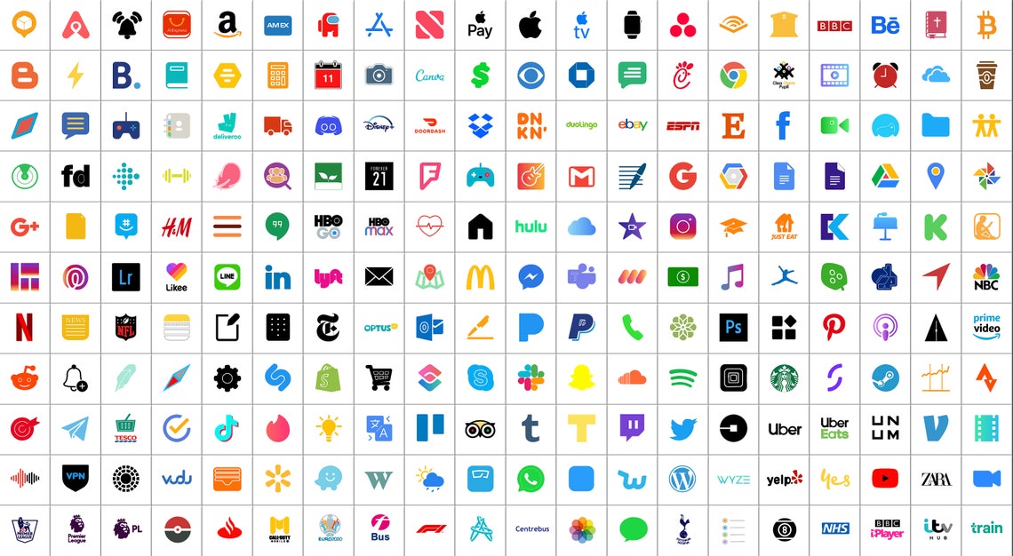 2500+ Colour Aesthetic App Icons, Ios 18, Android (digital Download) - Etsy