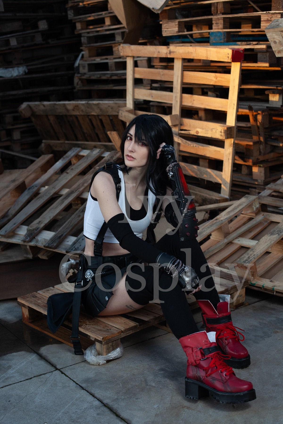 Tifa's Boots Cosplay Final Fantasy VII Remake - Etsy UK