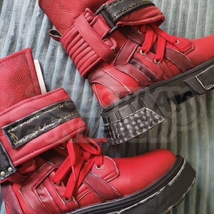 Tifa's Boots Cosplay - Final Fantasy VII Remake - Etsy