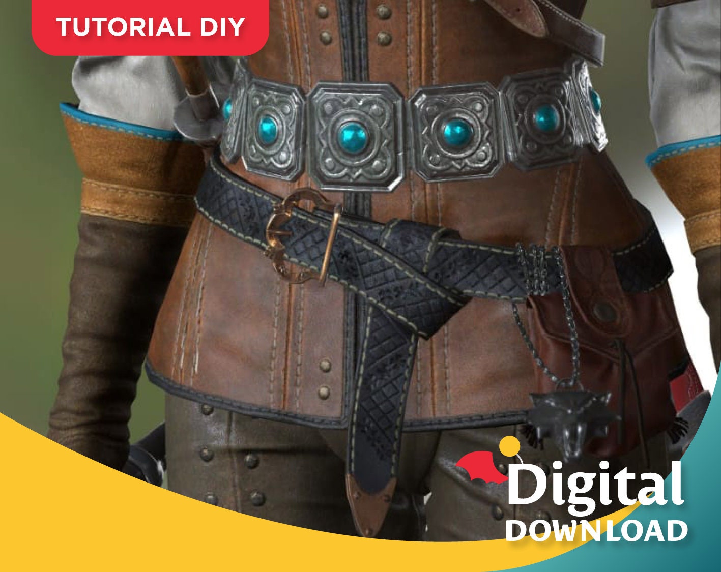 DIY Ciri Belt THE WITCHER 3 - Etsy