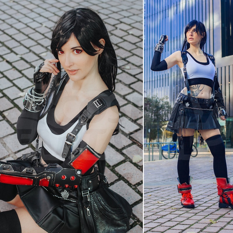 Tifa Lockhart Cosplay Costume - Etsy