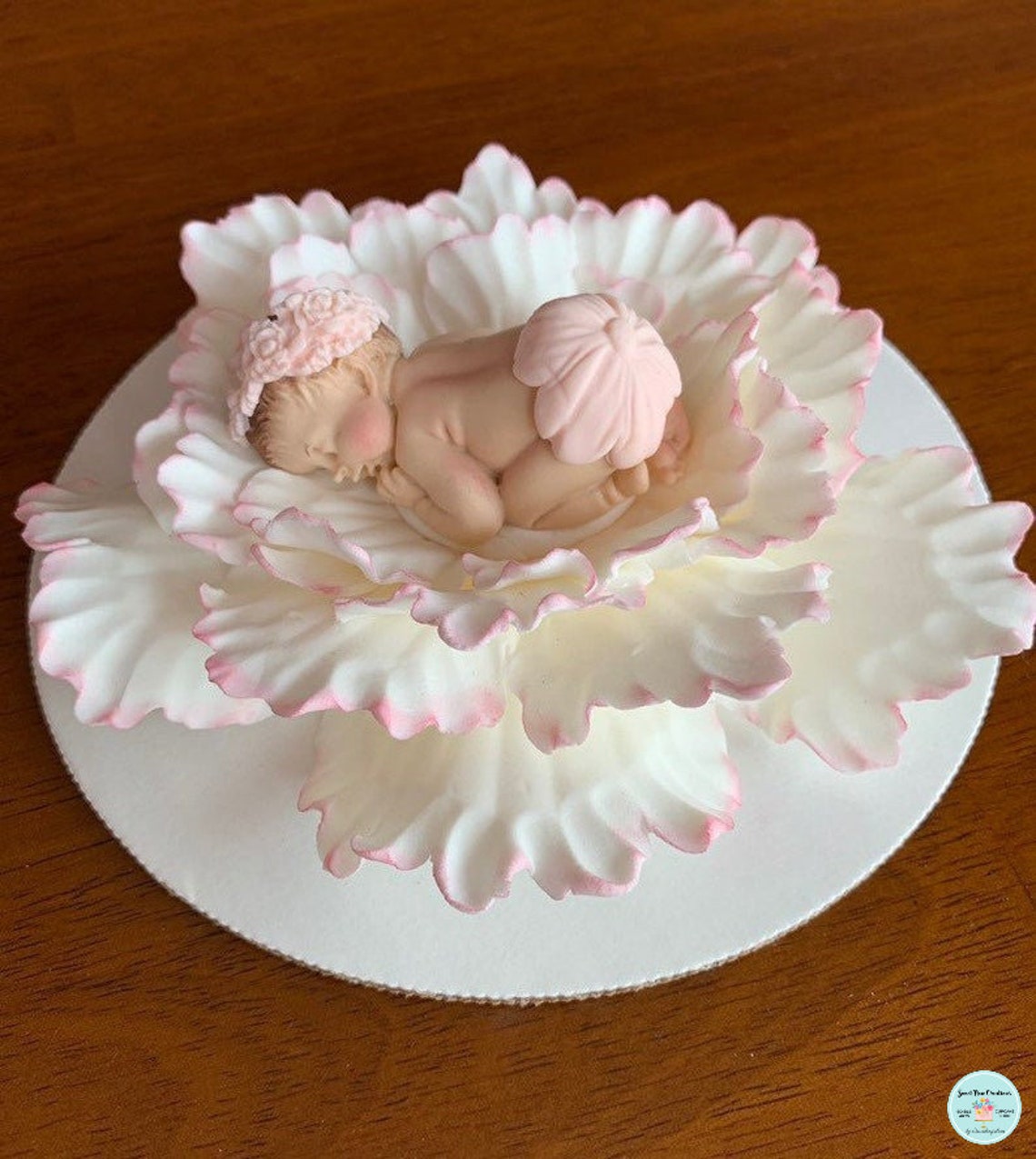 Baby Shower Cake Topper/baby Shower Cake Topper Girl Baby on - Etsy