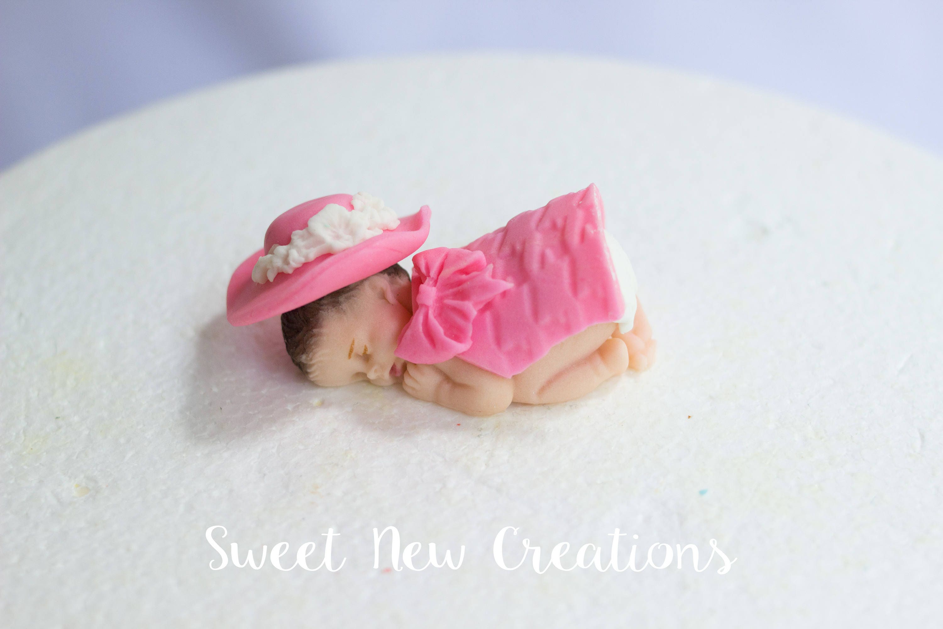 baby shower cake topper girl edible dress up baby cake topper | Etsy