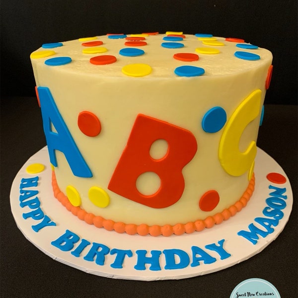 Buy Fondant Letters - Etsy