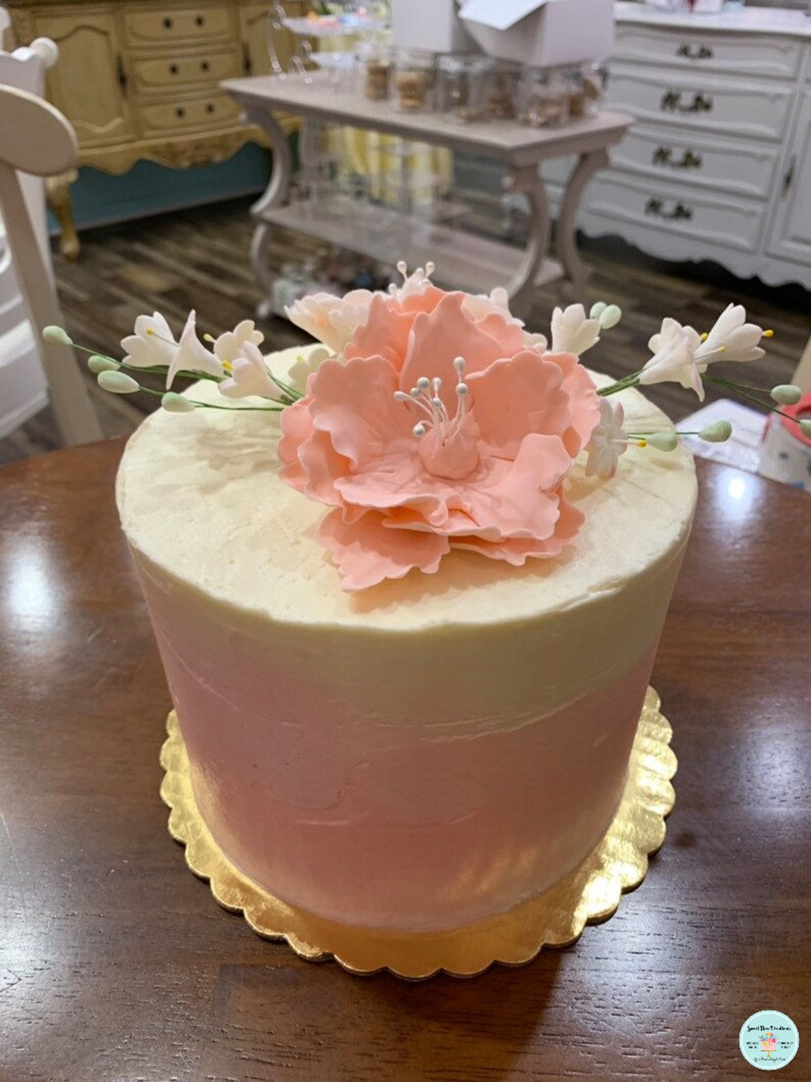 Peony Hyacinth Spray Gumpaste Filler Spray Cascade Wedding - Etsy