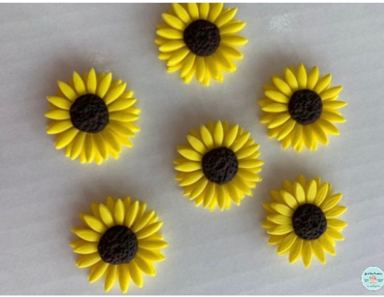 Sunflower Baby Shower Cake Topper Yellow Baby on Green Leaves - Etsy