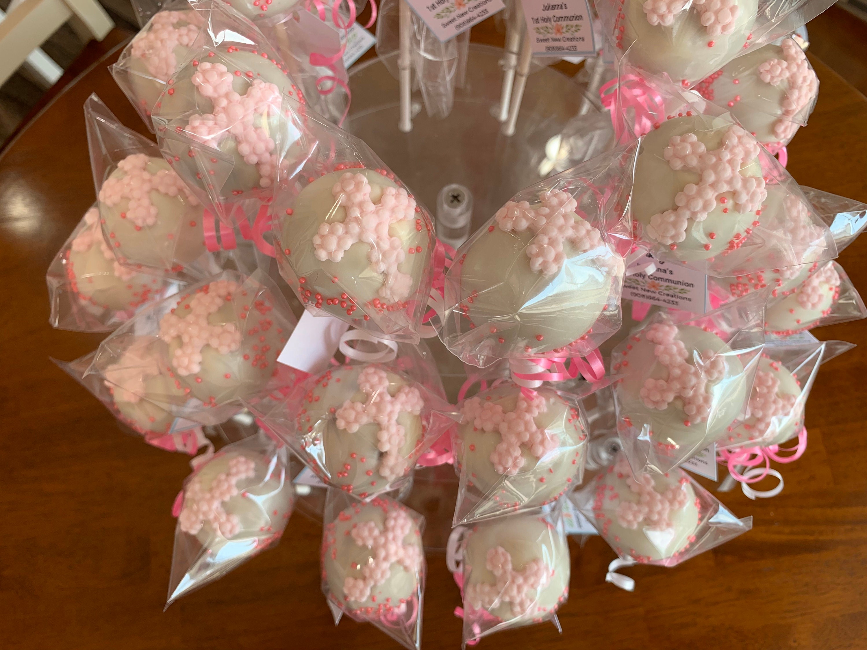 Mini Cross cake pop decorations chocolate covered oreo cover | Etsy