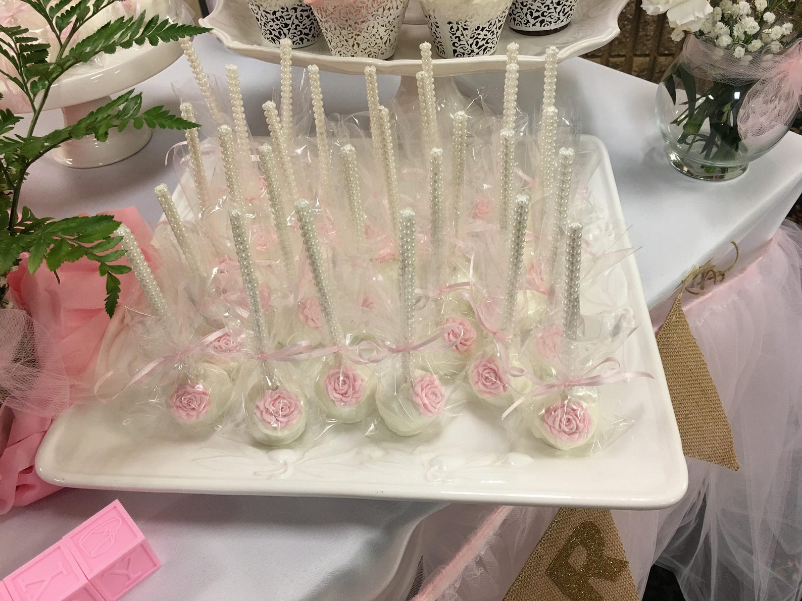 Mini Fondant Flowers 1 Cake Pops Decorations Fondant - Etsy