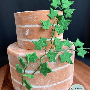 Rustic Naked Ivy Vine Cake Decorations Wedding, Baby Shower Edible ...