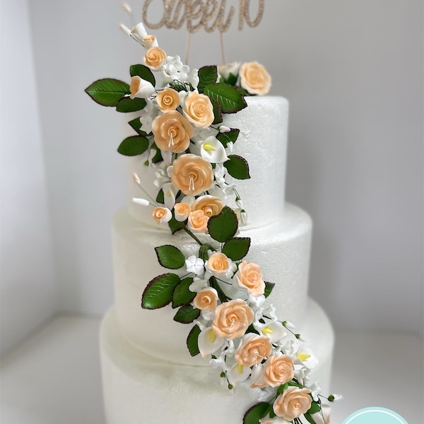 Gum Paste Flowers - Etsy