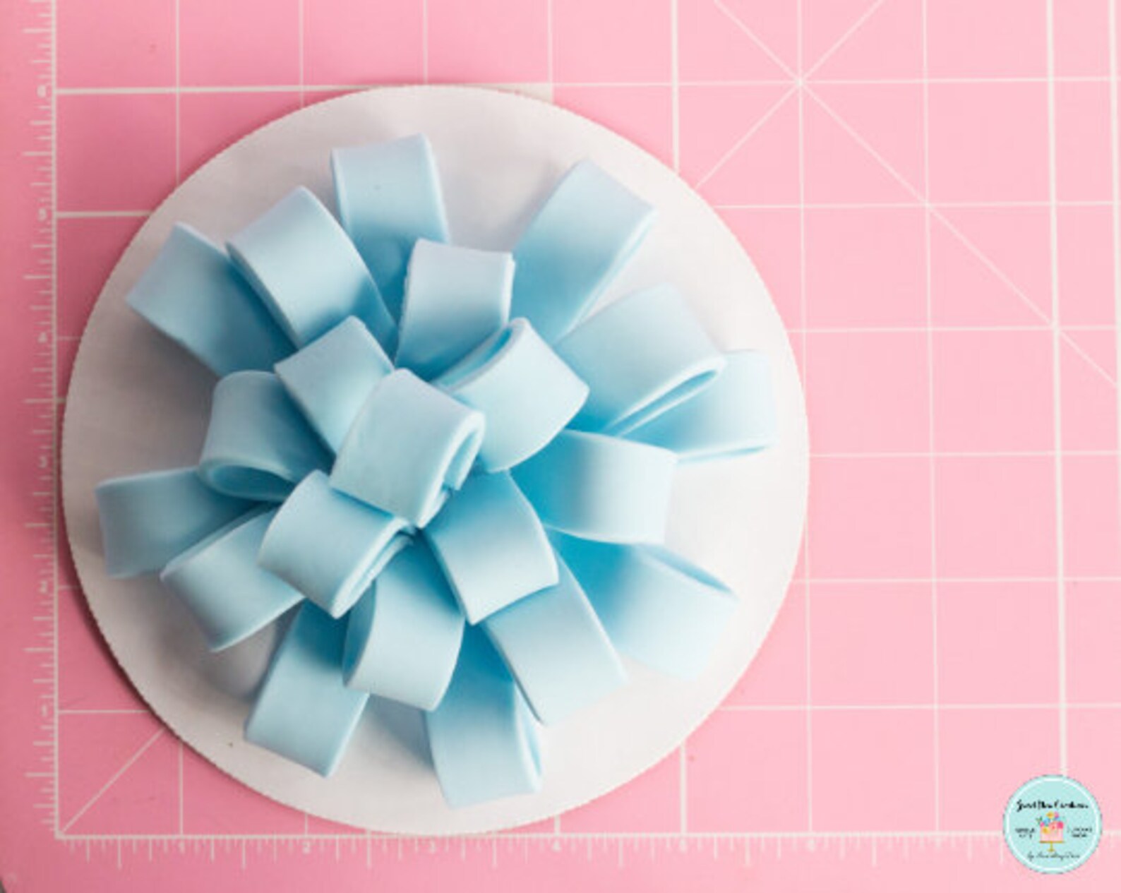 Ribbon Bow Cake Topper Edible Fondant Box Cake Box Decorations - Etsy