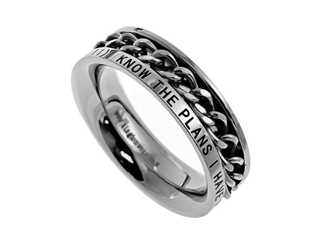 Single Chain Ring i Know - Etsy