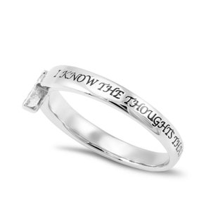 Single Cross Ring i Know - Etsy