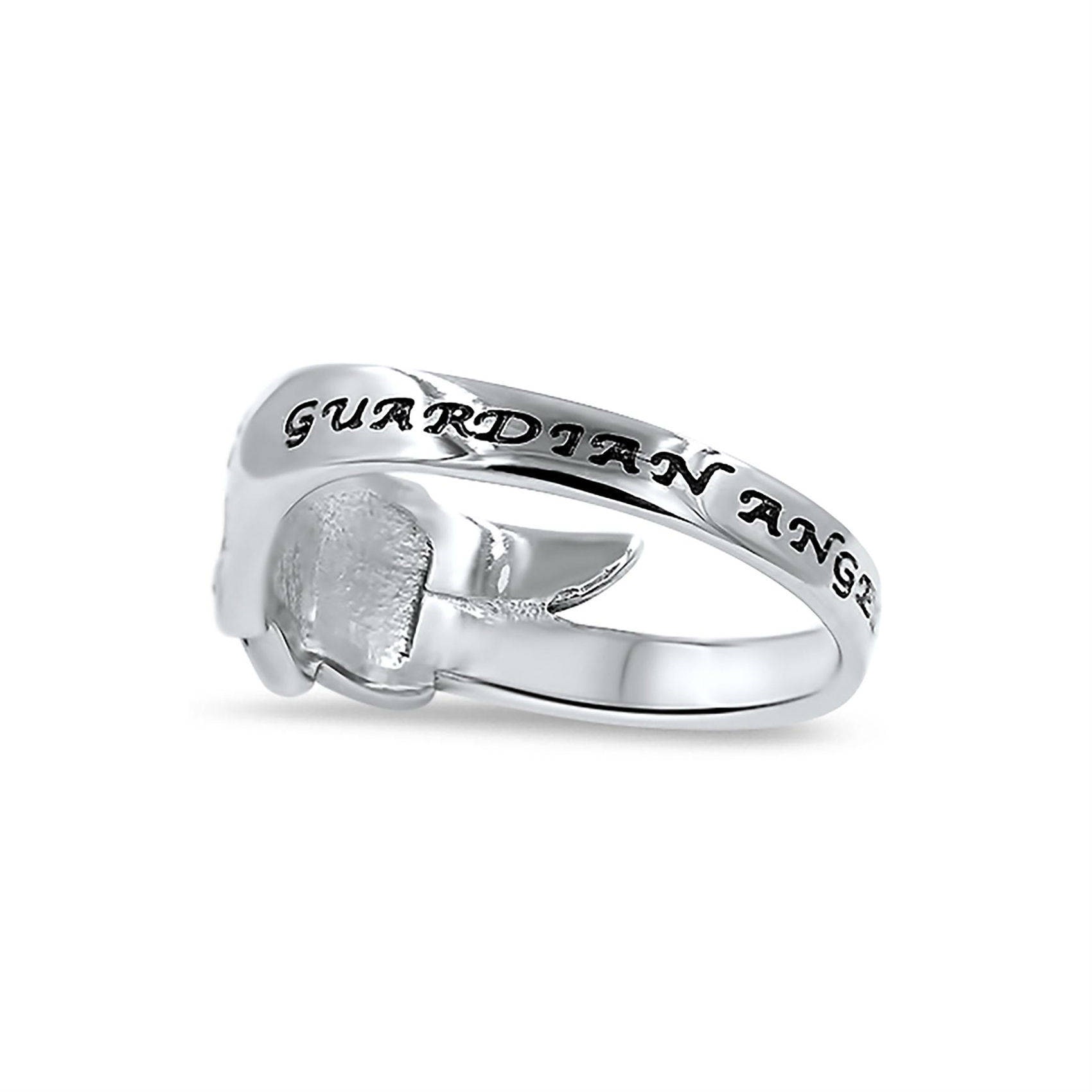 Angel Ring guardian Angel - Etsy