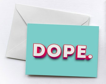Dope cards | Etsy
