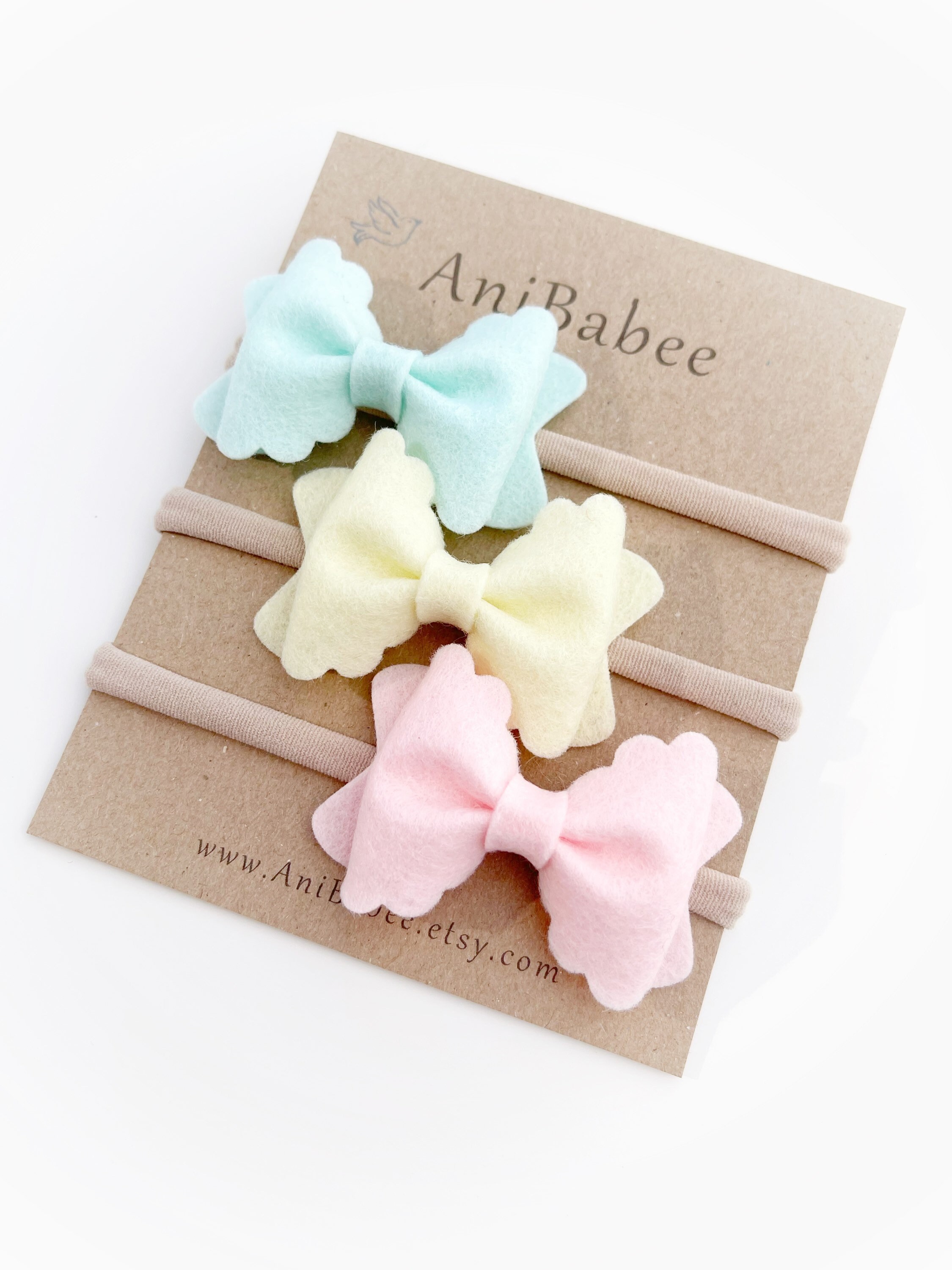 Baby Bow Headband Hair Bows Newborn Headband Baby Headband | Etsy