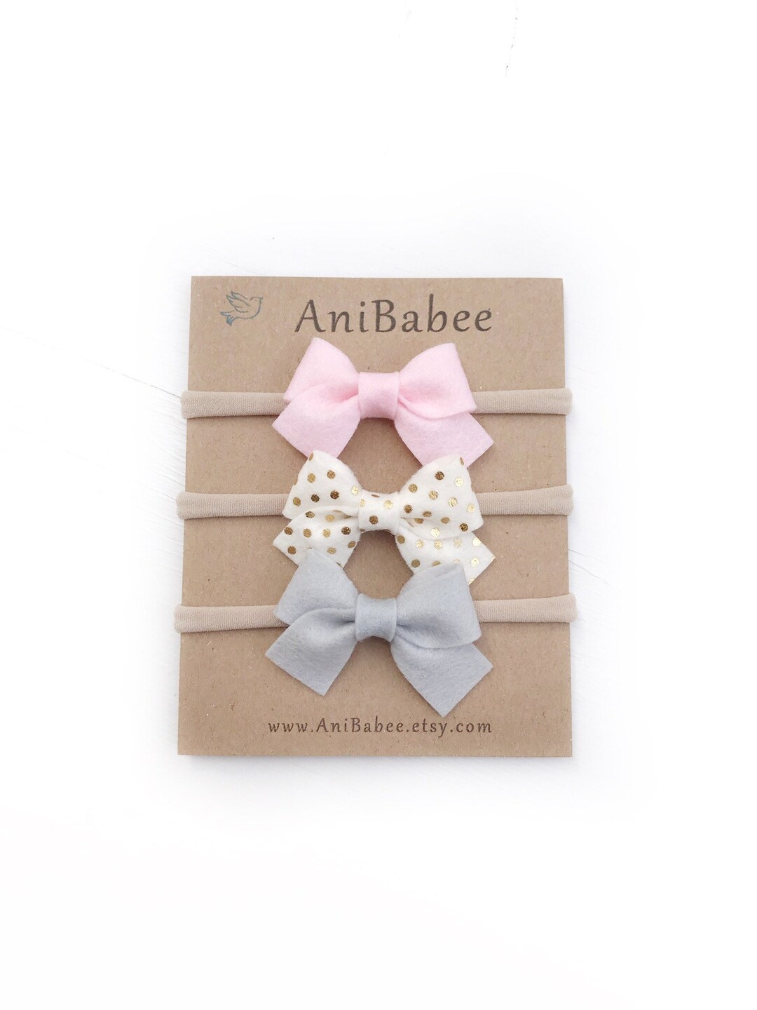 Baby Headband Bows | Baby Hair Clips | Baby Shower Gift Girl | Baby ...