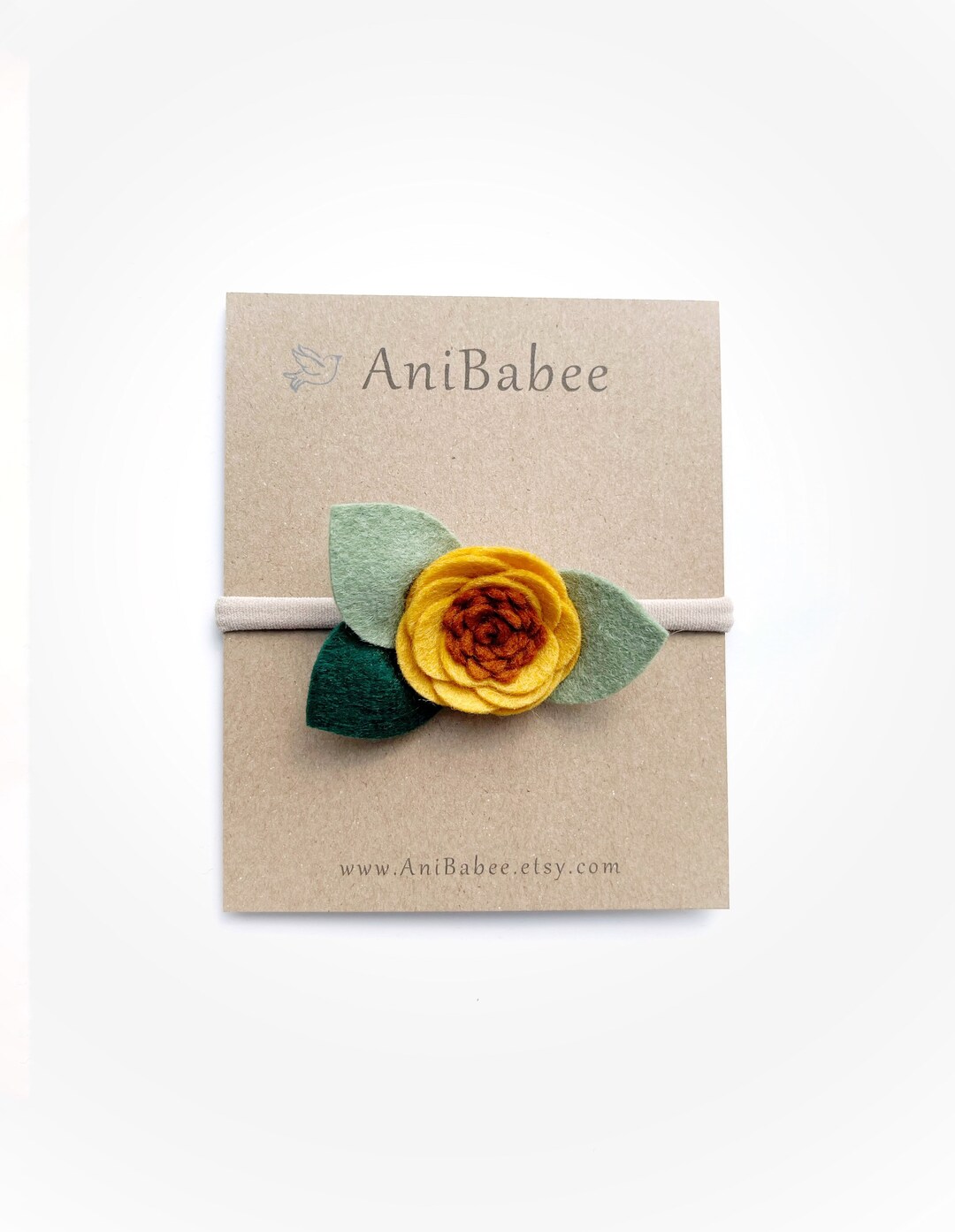Fall Baby Headband | Baby Headband | Flower Headband | Felt Flower ...